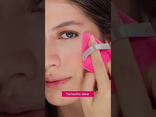 Esponja Puff para Pó Triangular Ruby Kisses by Kiss New York | SuperGloss