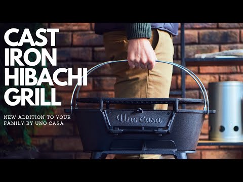 Uno Casa Iron Cast Hibachi Grill - Your Best Choice for Grilling
