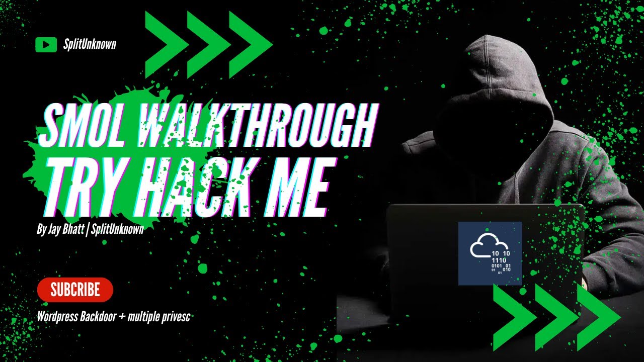 Smol TryHackMe walkthrough by @SplitUnknown