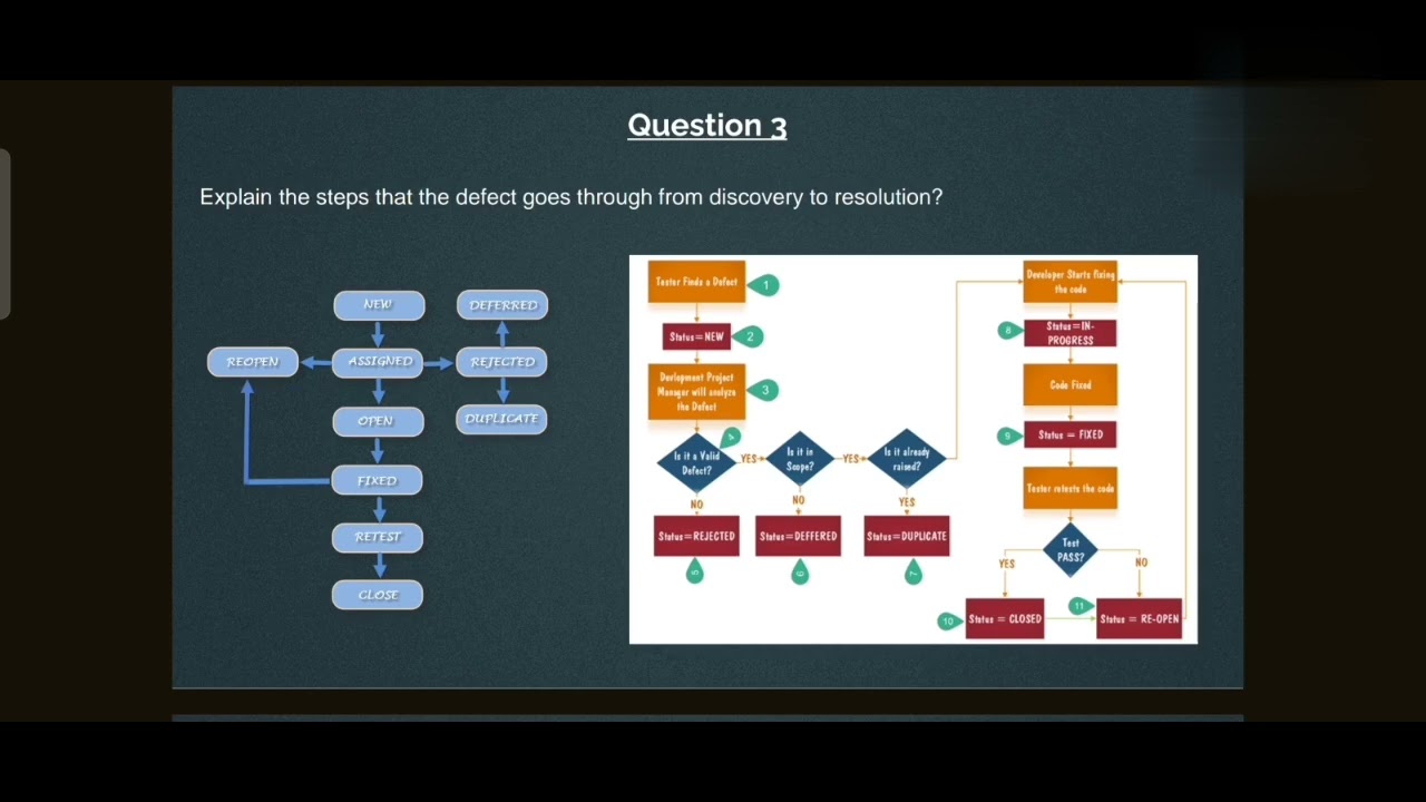 Day3 what is the Bug/Defect life cycle|Manual testing interview questions for beginners & experience