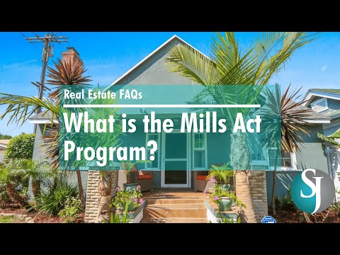 What is the Mills Act Program?