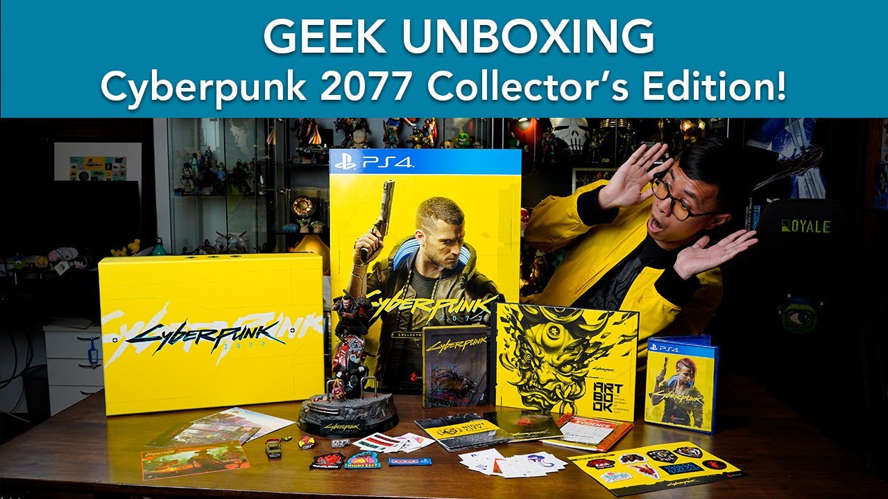 Cyberpunk 2077 Collector's Edition (PS4) | THE BEST COLLECTOR'S EDITION OF 2020! | Geek Unboxing