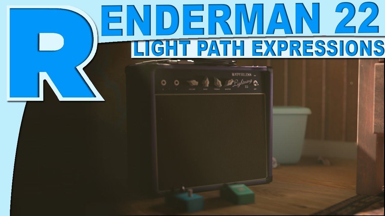 Renderman 22 Light Path Expression Tutorial