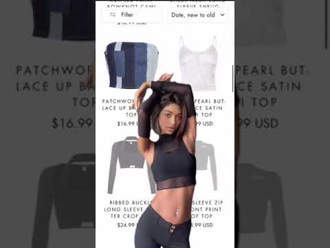 HalibuyFashion LONG SLEEVE OFF SHOULDER KNITTED 2 PIECE TOP