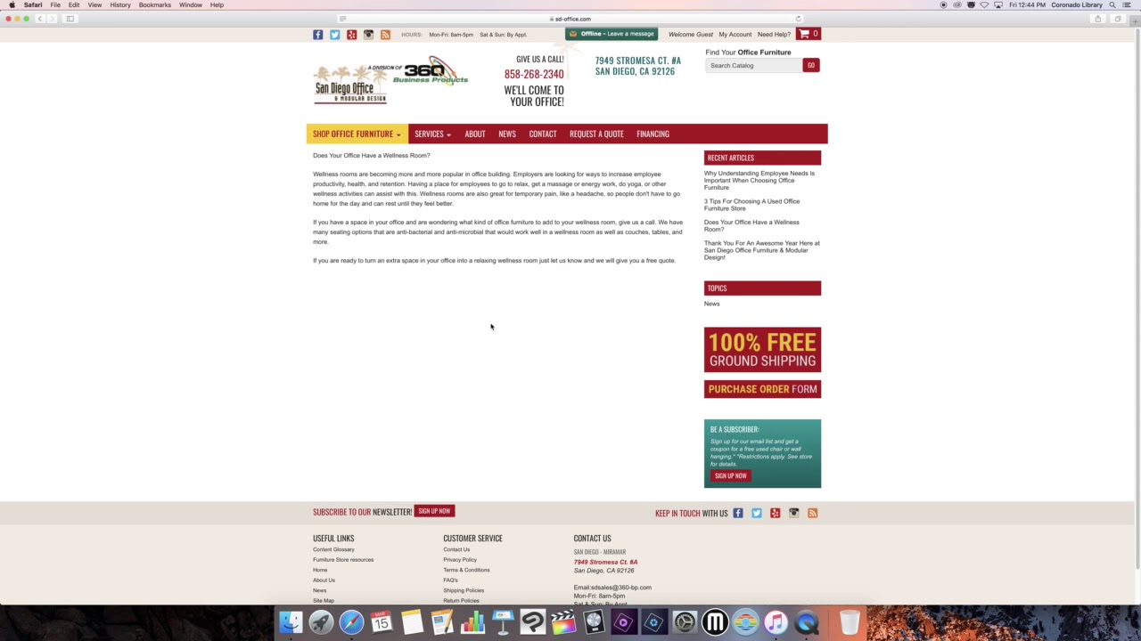 Does Your Office Have A Wellness Room?