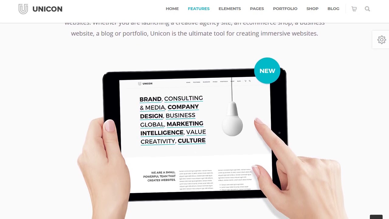 Unicon | Design-Driven Multipurpose Theme