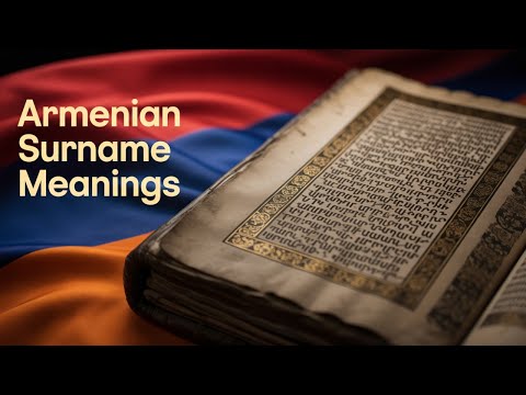 Why Armenian Surnames End in '-Yan'