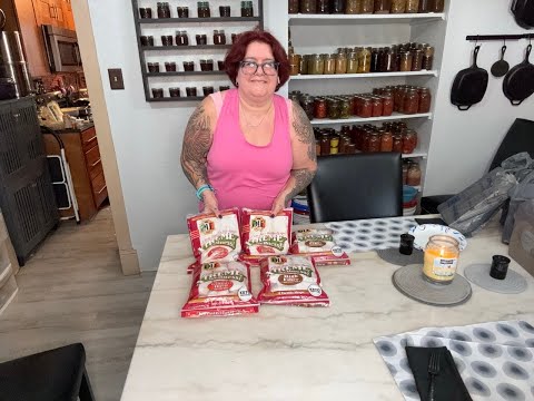 2025 Freezer Challenge - Food Haul -Meals Using up Sausage and Chicken Making Marinades and Burritos