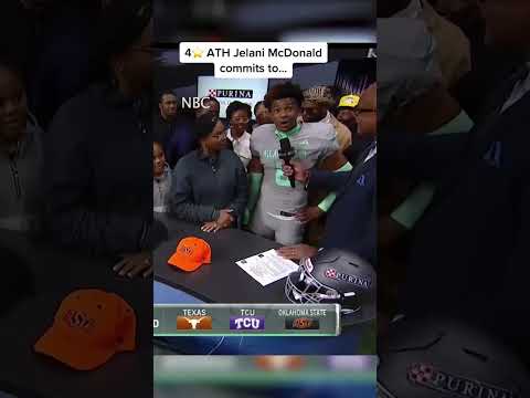 4-star ATH Jelani McDonald commits at the Army All-American game