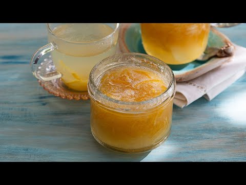 Simple and easy to make Citron Tea or Yuzu tea (Yuja Cha/ μ μμ°¨)