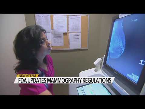 Mammogram facilities must notify women if they have dense breast tissue, FDA new guidances say