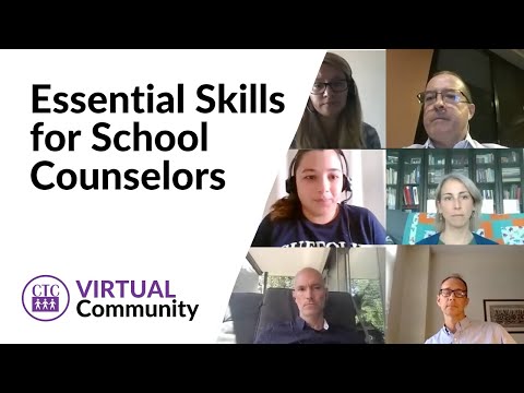 Essential Skills for School Counselors (Virtual Community Week)