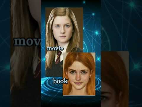 Harry Potter characters according to book descriptions