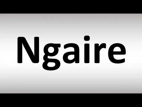 How to Pronounce Ngaire
