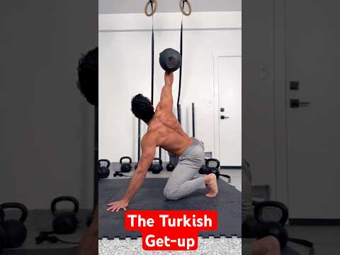 Why the Turkish Get-up is King???? #workout #kettlebell #fitness #motivation #inspiration #shredded