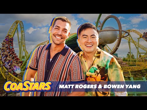 Bowen Yang and Matt Rogers Ride Stardust Racers! | COASTARS