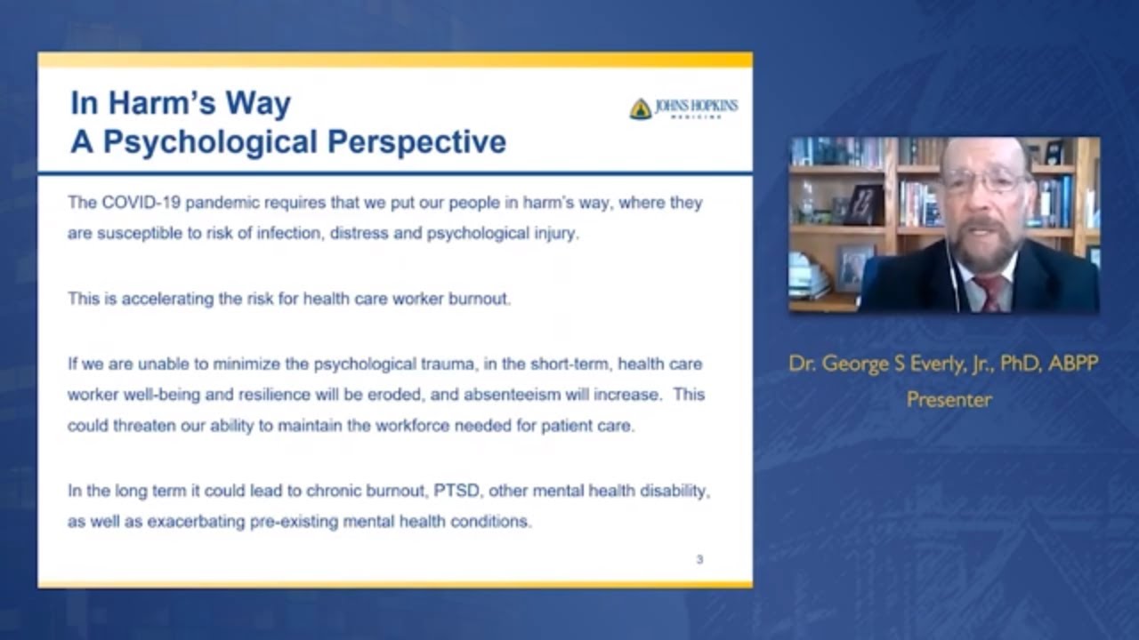 Presentation: COVID-19 Crisis Leadership on The Frontline