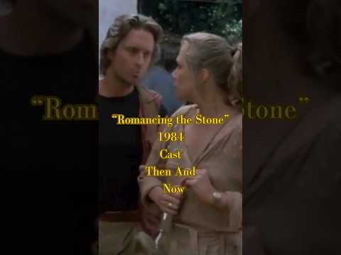 “Romancing the Stone” 1984 Cast Then And Now #movies #actors #80s