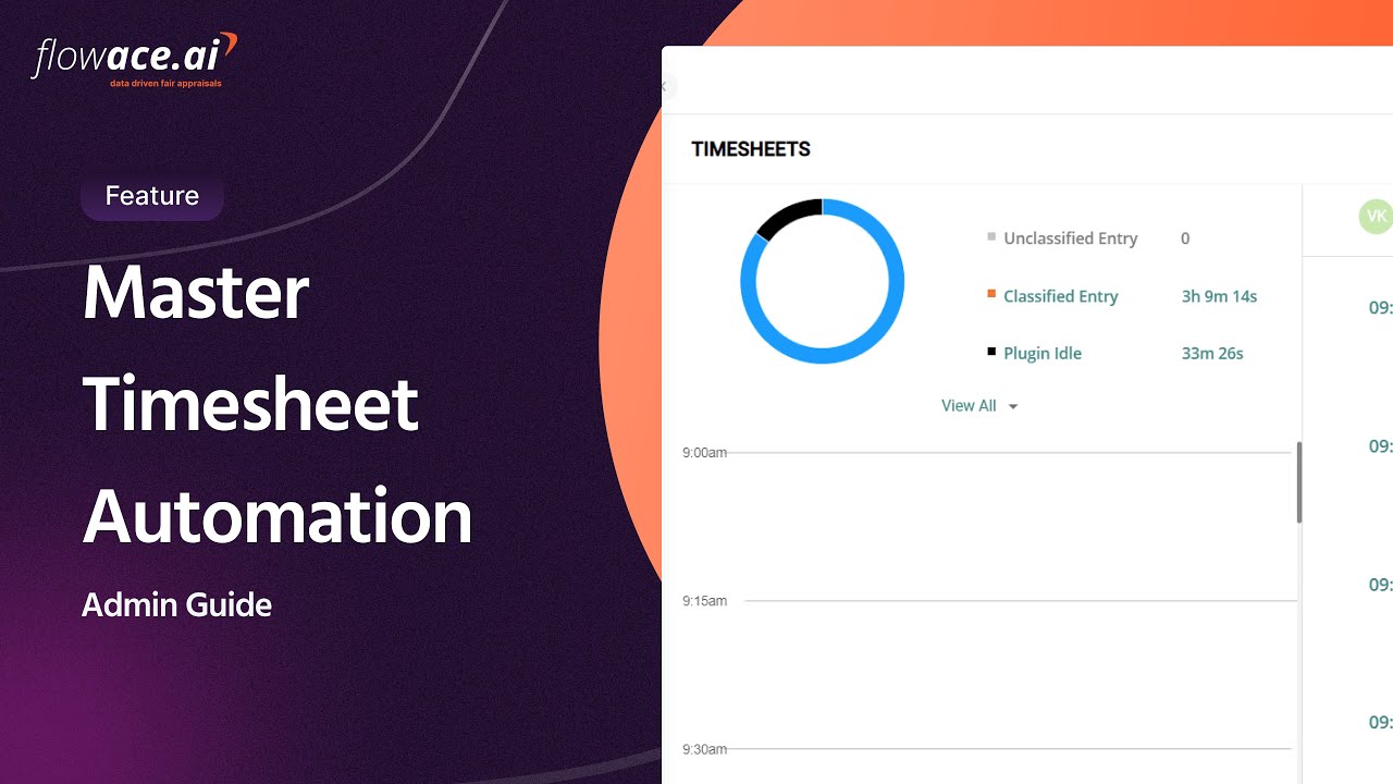 Timesheet Automation - Admin Level | Flowace.ai