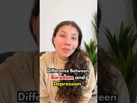 Difference Between Boredom And Depression
