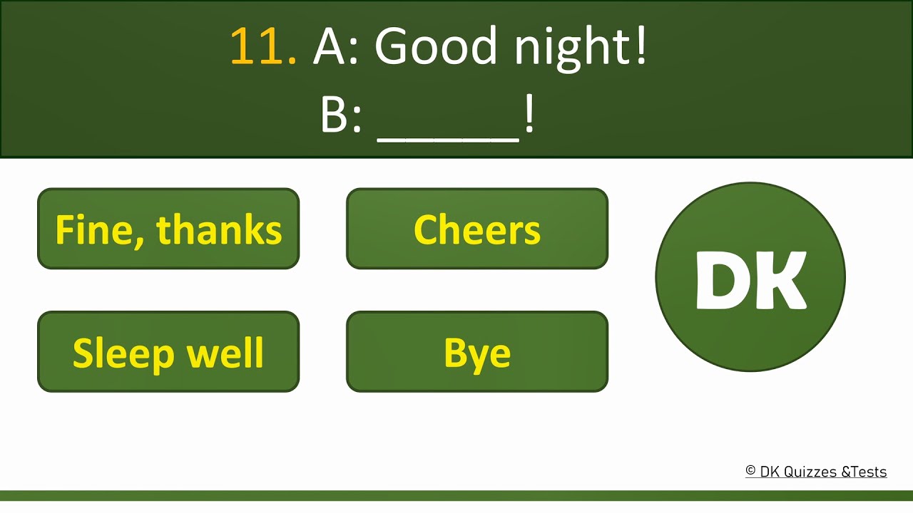Present Simple, Present Continuous, Past Simple Tenses | Grammar Quiz #4