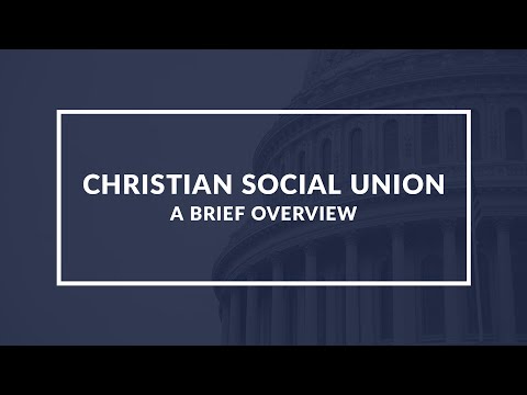 The Christian Social Union: A Brief Overview of Germany's Major Political Party