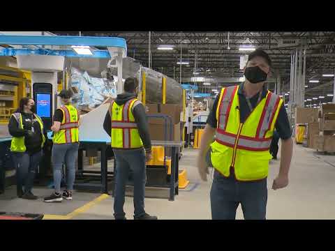 Amazon Facility In Tracy, CA