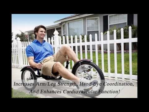 Dual Joystick Bike - Best 3 Wheel Bicycle (Recumbent)