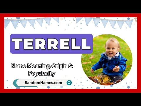 Terrell - Baby Boy Name Meaning, Origin & Popularity - RandomNames.com
