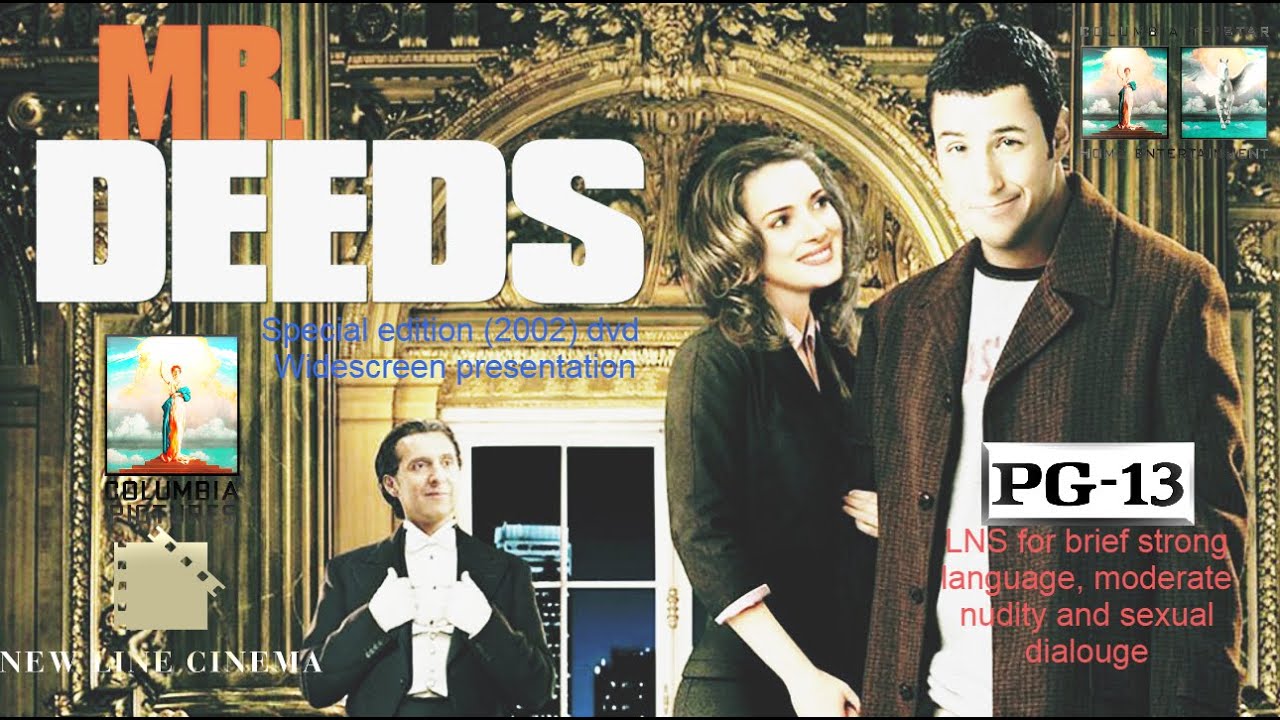 Opening to Mr Deeds (2002) DVD