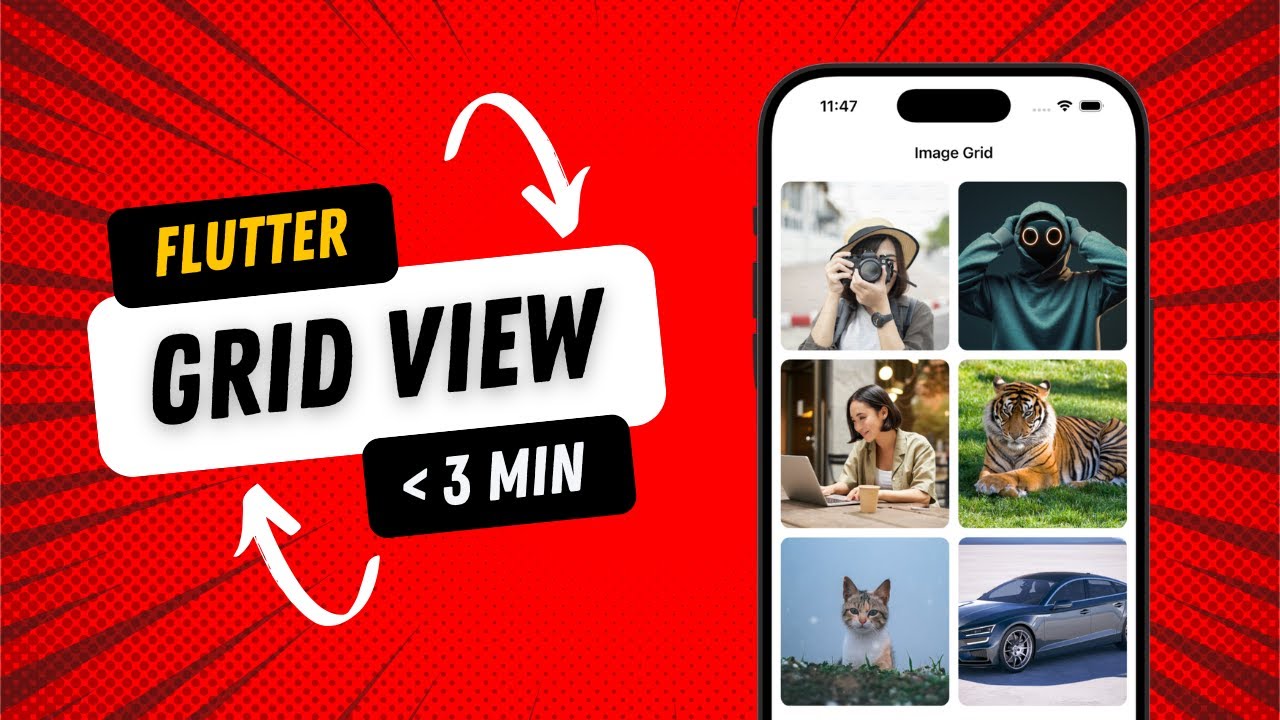 Grid View in Flutter -  How to use Grid View in Flutter