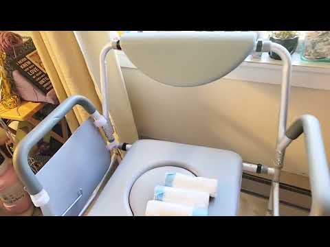 Hybodies Heavy Duty Bariatric Commode, 4 in 1 Portable Bedside Commode or Over Toilet Chair Review