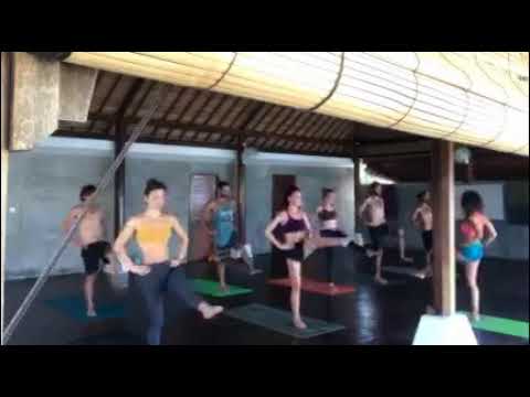 Claire Marie Doyle teaching Ashtanga Vinyasa Yoga class in All Yoga Shala Bali