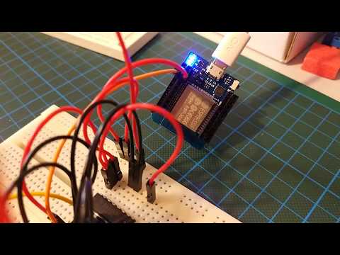 Testing SN754410NE DC motor driver with an ESP32