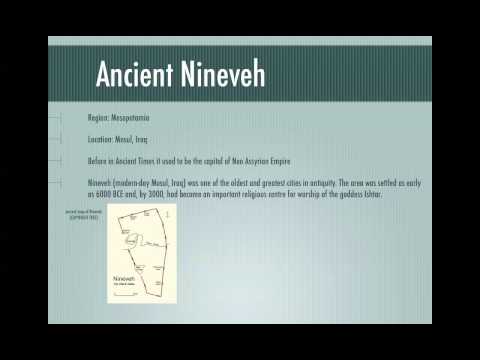 How to Find and Explain the Location of Nineveh in Jonah