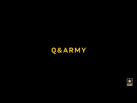 Q&Army: What opportunities does the Army have to offer? | GOARMY | Interview