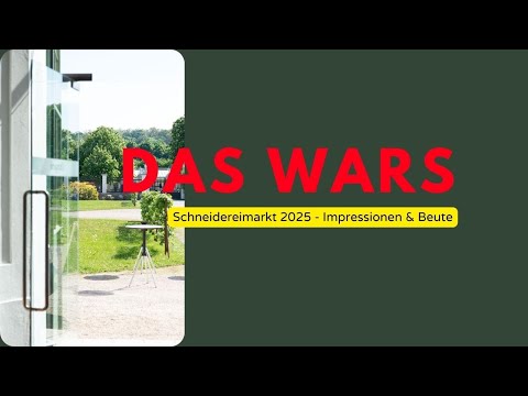 Special zum Schneidereimarkt 2025 in Wien