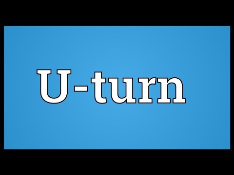U-turn Meaning