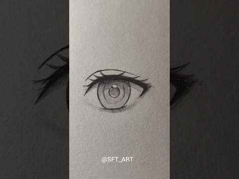 Draw anime eyes✨ #art #eyes #anime #drawing #sketch #shorts