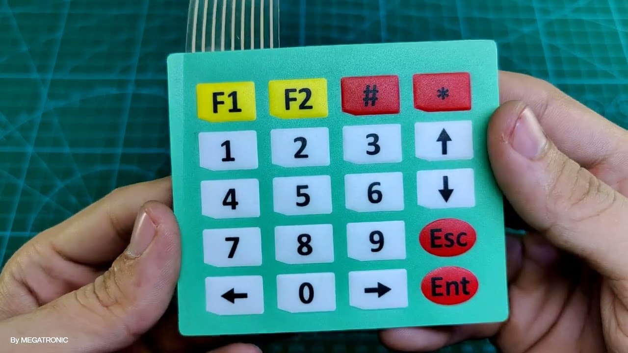 key20-D130 | 4x5 20 keys switch Membrane Matrix Keypad button