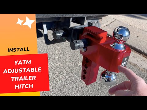 One of the Best- Adjustable Ultra Quiet Trailer Hitch