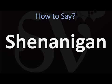 How to Pronounce Shenanigan? (CORRECTLY)