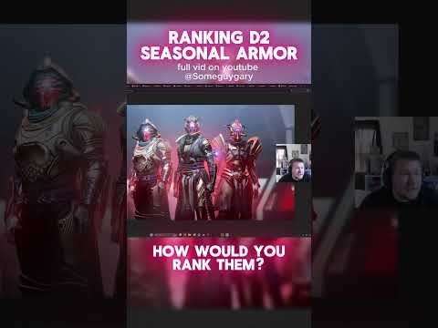 Ranking Destiny 2 armor #destiny2 #gaming #ranking #tierlist #fyp #funny