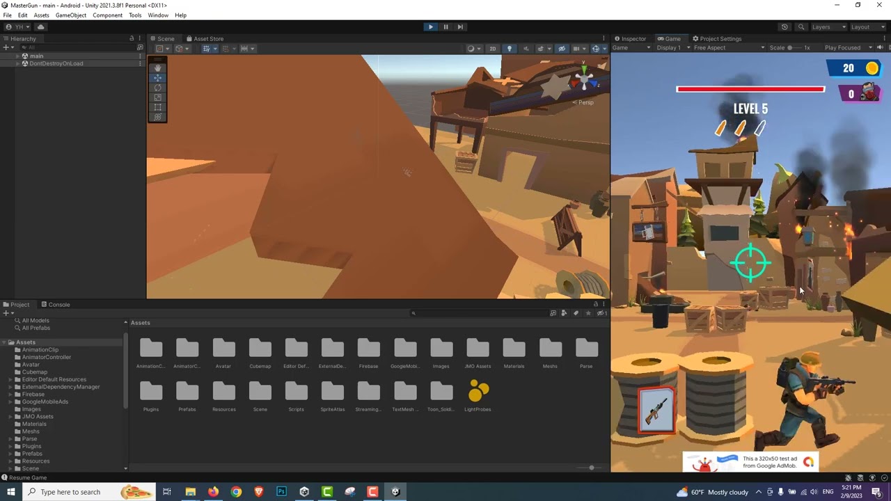 Master Gun Unity Source Code