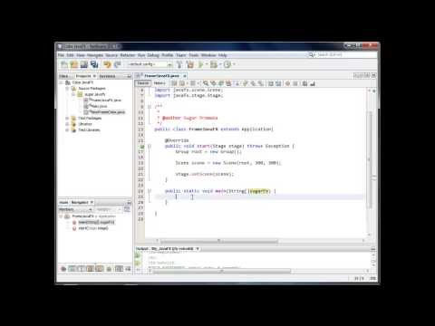 Tutorial membuat window dengan JavaFX | Sugar Pramana