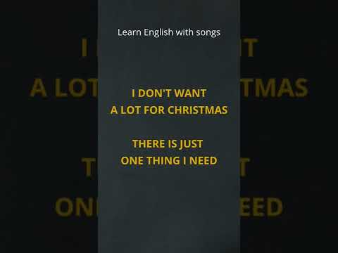 Learn English with Christmas songs