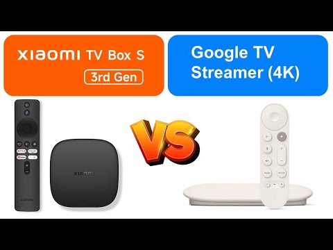Xiaomi TV Box S vs Google TV Streamer (4K)