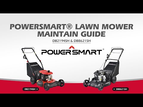 How to replace the lawn mower's belt | PowerSmart