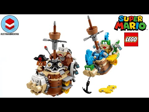 LEGO Super Mario 71427 Larry's and Morton's Airships Speed Build Review