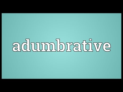 Adumbrative Meaning